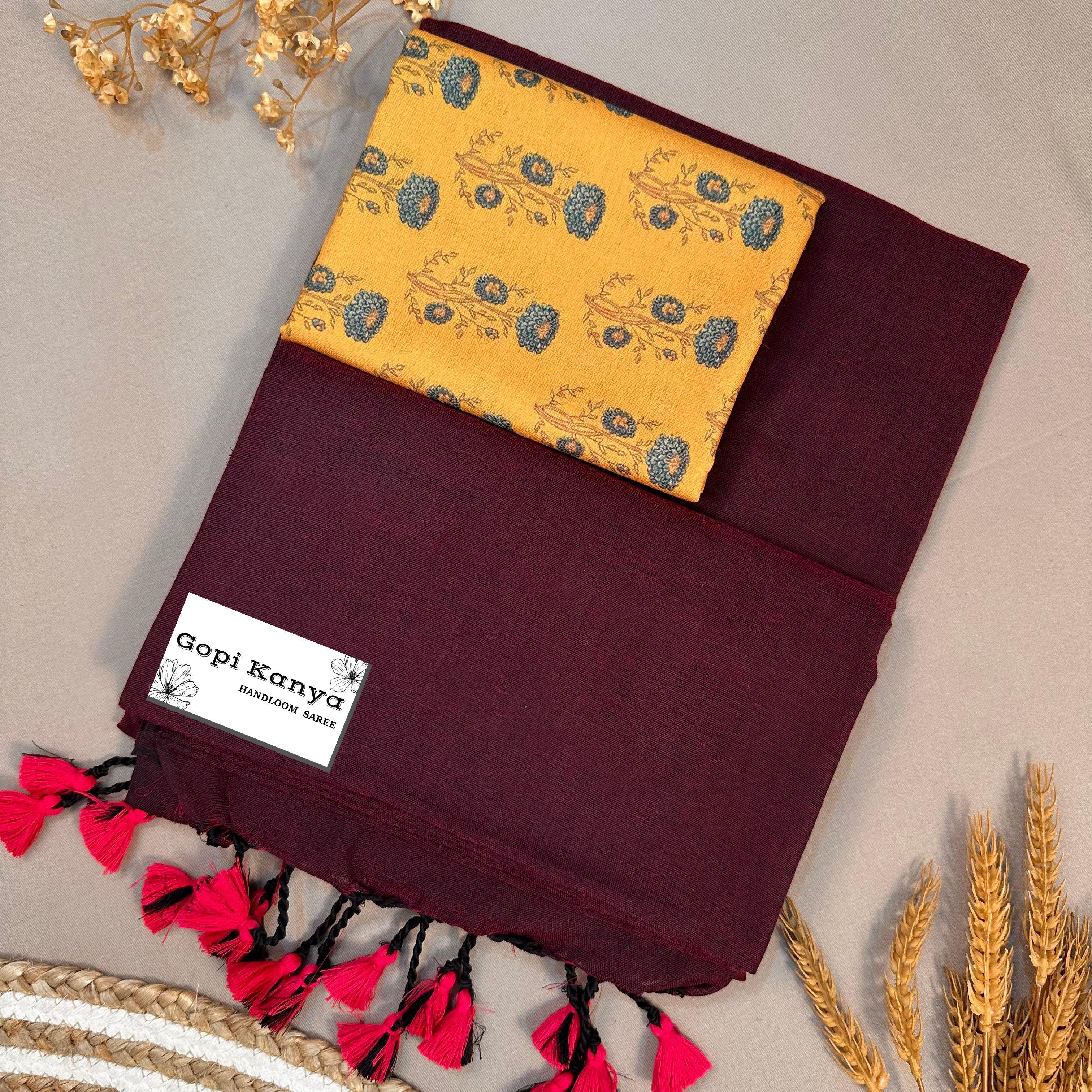 Gopikanya: Elegant Khadi Sarees Collection - Shop Now – Gopi Kanya